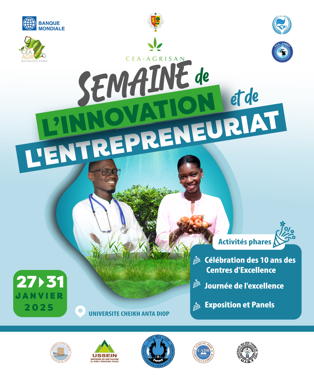 UCAD / CEA : Première Édition Semaine de l’Innovation et de l’Entreprenariat | Université Cheikh ...